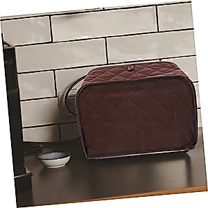 LABRIMP Bread Machine Dust Cover Oven Protector Oven Microwave Combo Microwave Oven Combo Bread Machine Coat Appliances Bag Microwave Oven Grill Cover Practical Toaster Cover Home Supply