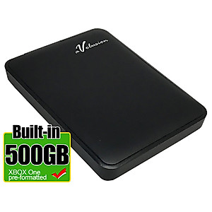 Avolusion 500GB USB 3.0 Portable External Gaming Hard Drive (XBOX One Pre-Formatted) HD250U3-Z1-2 Year Warranty