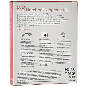 SanDisk SSD Notebook Upgrade Kit - SDSSD-UPG-G25 Black