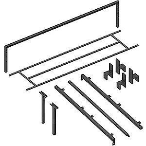 ELETHEBIA Full Bed Frame Platform,14 Inch Metal Full Size Bed Frames No Box Spring Needed,Heavy Duty Steel Slat Mattress Foundation,Easy Assembly,No Noise and No Shaking