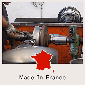 Made In Cookware - 12" Blue Carbon Steel Wok - (Like Cast Iron, but Better) - Professional Cookware - Crafted in France - Induction Compatible