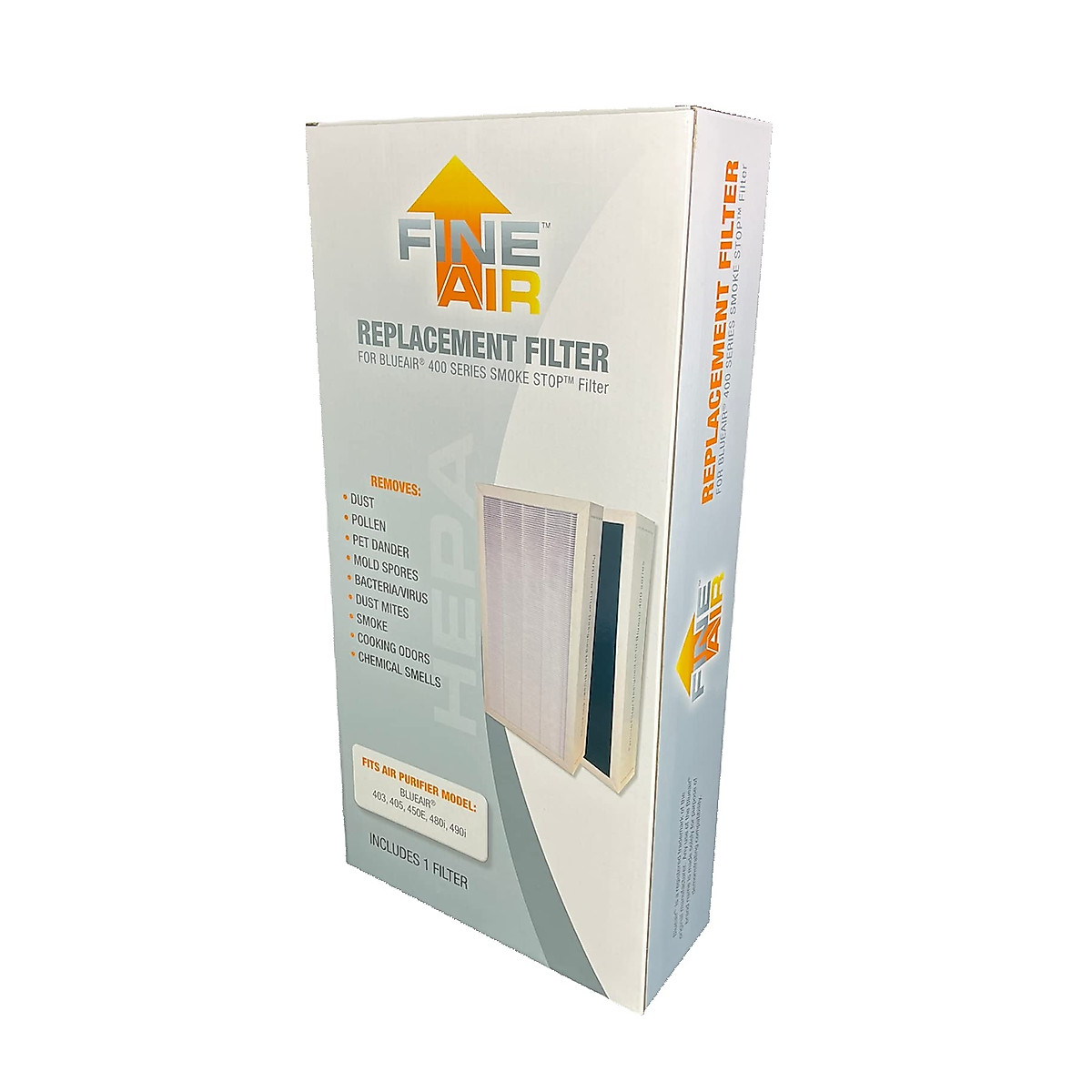 Atomic Filters Compatible Replacement for BlueAir 400 Series SmokeStop Filter