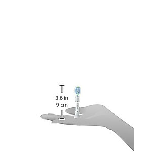 Genuine Philips Sonicare Adaptive Clean replacement toothbrush heads, HX9042/64, White 2-pk