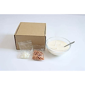 EXIGENT Cereal Bowl Candle Home Decor Metal Spoon Scented (Cinnamon)