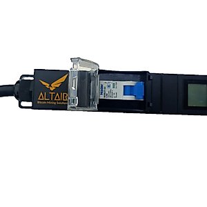 AltairTech.io ATP1M Metered PDU,30A, 1U Rackmount, 208/240V 7.5kW Single Phase, 6ft Cord, L6-30P Input