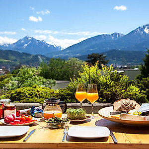 Handmade 9 Inch Bread Banneton Proofing Basket Round, Baking Bowl Dough Gifts for Professional and Home Backers, Proving Baskets for Sourdough with Linen Liner Cloth and User Guide