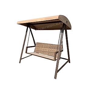 ALISUN Replacement Canopy Top for Model #GCS00250B-YD for Better Homes & Gardens Patio Swing (Top Only) (Canopy Top)