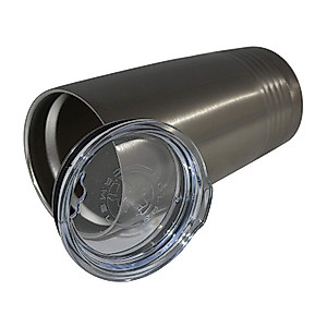 Rogue River Tactical Funny Blew You a Kiss Large 20 Ounce Travel Tumbler Mug Cup w/Lid Vacuum Insulated Hot or Cold Sarcastic Work