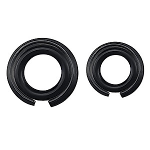 (10+10Sets) 1/2" and 3/8" Impact Wrench Retainer Rings Clip with O-ring, Compatible With Milwaukee Electric/Pneumatic Type Impact Wrench, Including Anvil Retaining Ring Install Tool