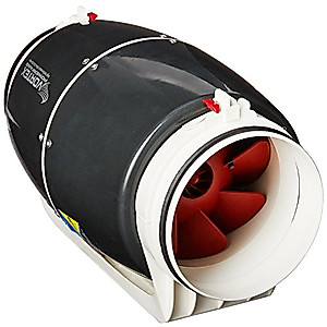 Vortex 347 CFM S Line S-600 Fan, 6"