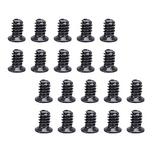 KOMBIUDA 300 PCS Flat Head Screw Hard Disk Tray Computer Computer Supply Chassis Screw for Hard Drive Black Nickel Accessories 3. 5- inch HDD Screw Short Hair Various Screw hot swap
