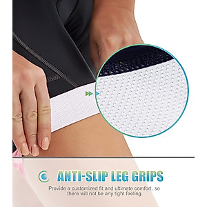 Heathyoga 4D Padded Bike Shorts Women Cycling Shorts with Padding Biker Biking Bicycle Shorts with Pockets for Women