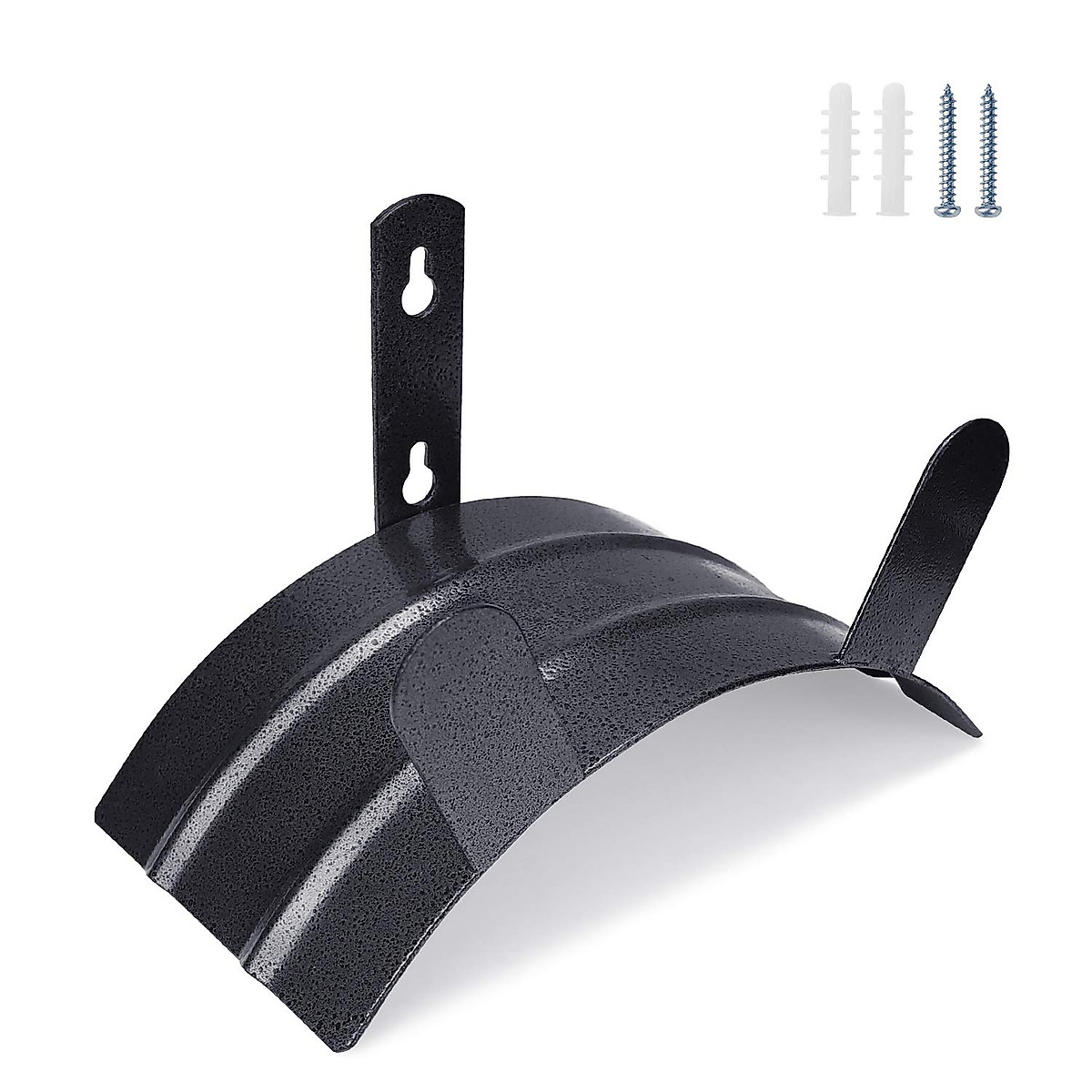 Deluxe Wall Mount Garden Hose Hanger Duty Metal Hose Holder Easily Holds 125 3/4’’ Hose