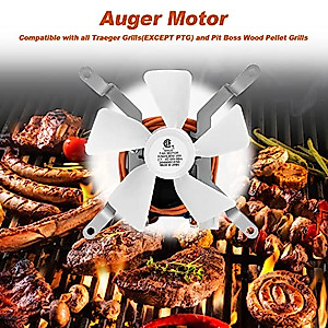 Stanbroil Replacement Induction Fan Kit for All Pit Boss/Traeger Wood Pellet Grills