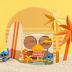 wet n wild Disney Lilo And Stitch Highlighter Face Makeup Palette, Hula Honey Glow