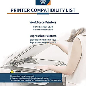 Ankink Remanufactured Ink Cartridge Replacement for Epson 212XL T212XL 212 XL T212 for Expression Home XP-4100 XP-4105 Workforce WF-2830 WF-2850 Printer (1 Black, 1 Cyan, 1 Magenta, 1 Yellow, 4 Pack)