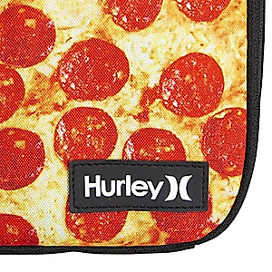 Hurley Men's Insulated Lunch Tote Bag, Pizza, O/S