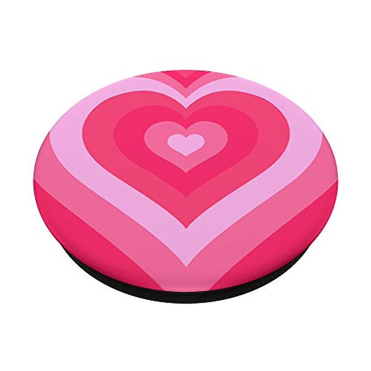 Cute Pink Latte Love Coffee Heart Pattern Stylish Girly PopSockets Swappable PopGrip