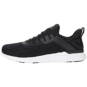 APL: Athletic Propulsion Labs Women's Techloom Tracer Sneakers, Black/White, 8 Medium US
