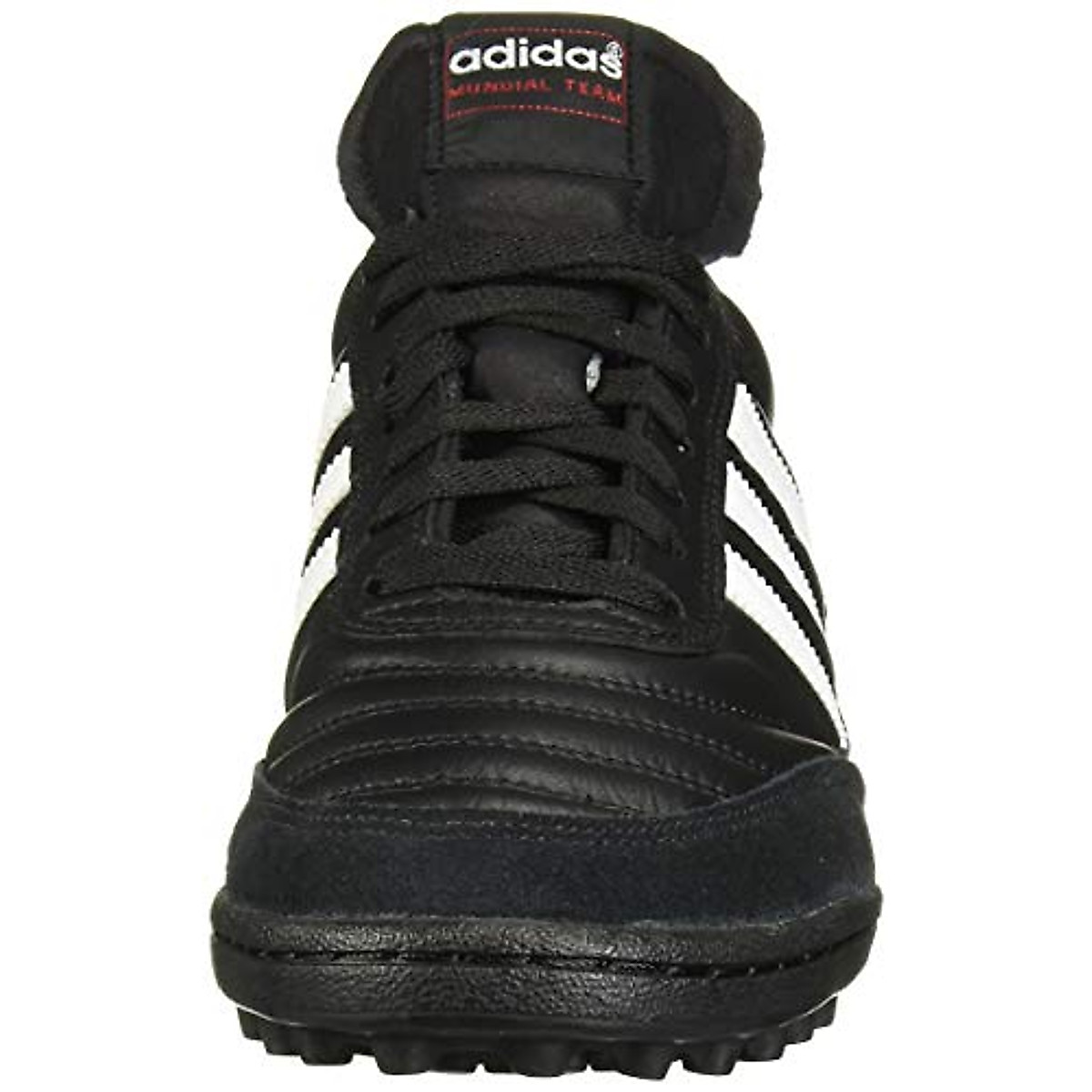 adidas Performance Men's MUNDIAL TEAM Athletic Shoe, black/white/red, 10 M US