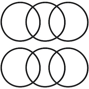 AppliaFit O-Rings Compatible with 3M Aqua-Pure 63597-174C and 63597-174P for Aqua-Pure Water Filters AP101T, AP11T, AP102T and More. Also Compatible with Watts Premier WP252235 (6-Pack)