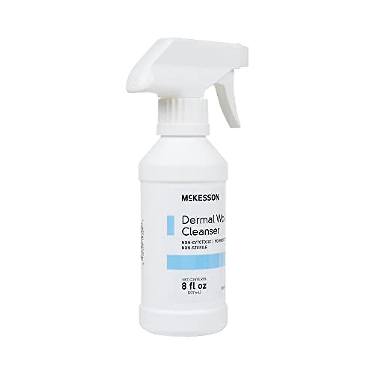 McKesson Dermal Wound Cleanser, Non-Sterile, Non-Cytotoxic, Rinse-Free Formula, 8 fl oz, 1 Count