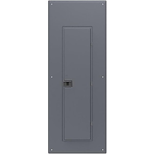 Square D - HOM4080M200PC 200 Amp 40-Space 80-Circuit Indoor Main Breaker Load Center, Gray
