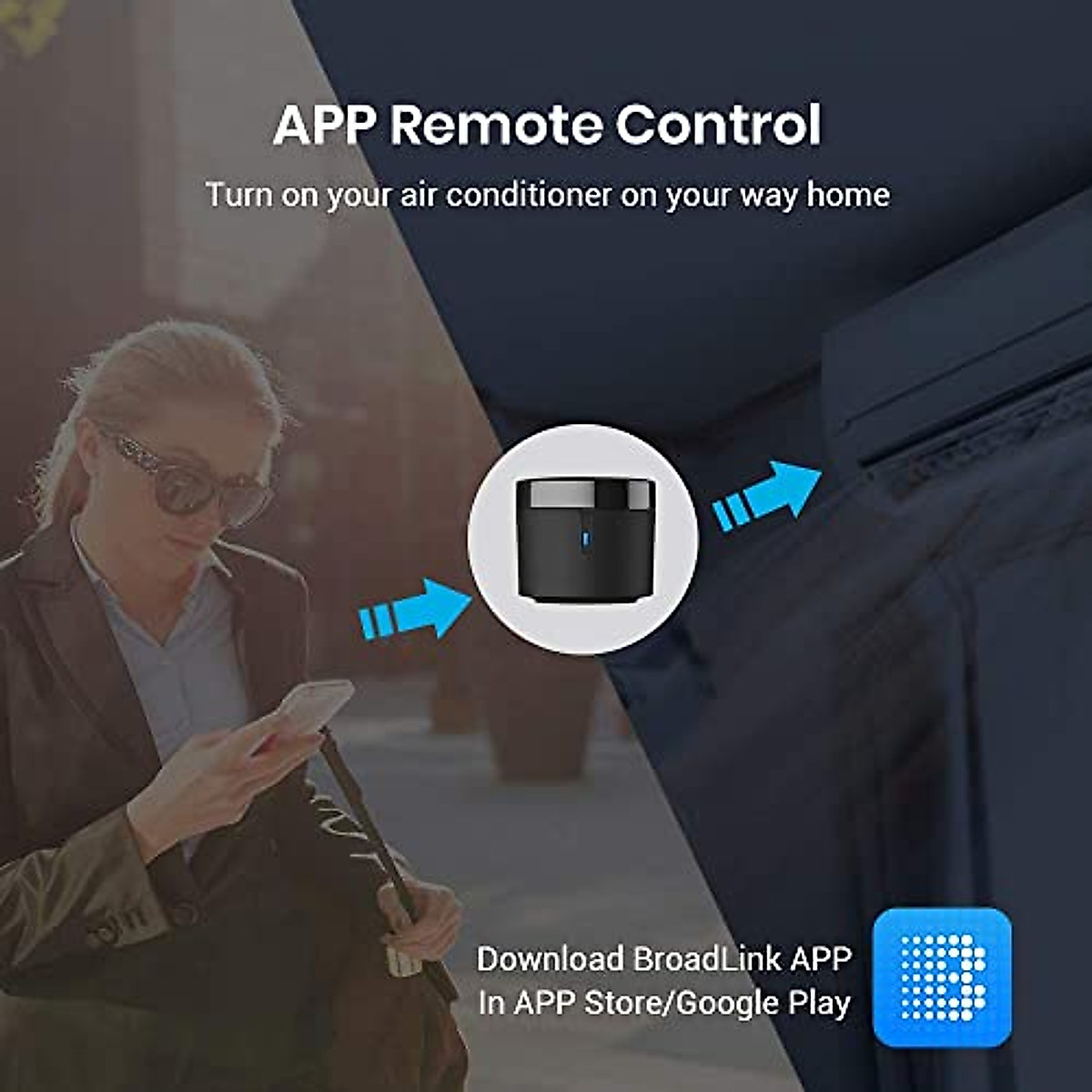 BroadLink RM4mini IR Hub: Smart Remote for TV, AC Control