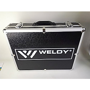 WELDY 3400W Handheld Plastic Extrusion Welding Machine kit Hot Air Plastic Welder Gun Vinyl Weld Extruder Welder Machine (WELDY booster EX3)