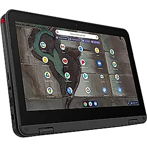 Lenovo 500e Chromebook Gen 3 82JB0000US LTE Advanced 11.6" Touchscreen Convertible 2 in 1 Chromebook - HD - 1366 x 768 - Intel Celeron N5100 Quad-core (4 Core) 1.10 GHz - 4 GB RAM - 32 GB Flash