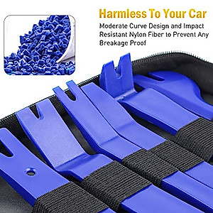 GOOACC - GRC-49 19Pcs Trim Removal Tool Set & Clip Plier Upholstery Remover Nylon Car Panel Removal Set with Portable Storage Bag