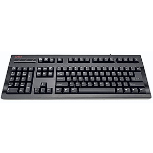 DSI Left Handed Mechanical Keyboard Cherry MX Red KB-DCK-LH104-V2