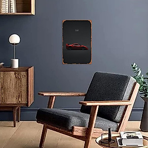 1987 Ferrari F40 Sports posters Metal Sign Tin Metal Retro Wall Decor for Home,Street,Gate,Bars,Club