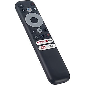 RC902N FMR1 Remote Control for All TCL Google Smart TV and TCL Android Smat TV,Replacement for TCL 55R646 55S546 65R646 65S546 75R646 75S546 Mini-LED QLED 4K UHD Smart TV [ Without Voice Function]