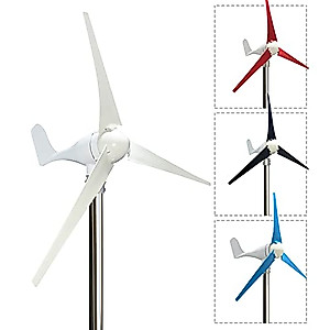 Mars Rock 58CM 22.83" Length High Strength Carbon Fibers Black Color Wind Blade Nylon Fiber Wind Turbine Blade for DIY Horizontal Wind Turbine Generator Windmill Assembling