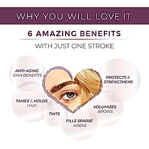 blinc Eyebrow Mousse, Medium Blonde, 0.14 Ounce (Pack of 1)