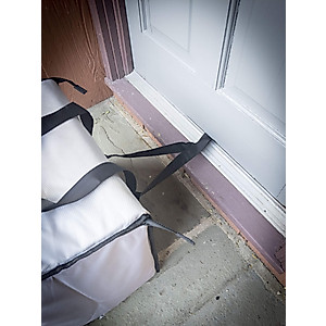 Homevative Locking Home Delivery Bag for Groceries, Packages, Food Delivery, etc. 2 Combination Locks included