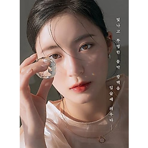 rom&nd Glasting Water Tint 07 PINK VALLEY, Vivid Color, Non-Sticky, Glossy Shine Finish, Long-Lasting, Moisturizing, Highlighting, Natural Colors, Lip Tint for Daily Use, K-beauty, 4g/0.14oz