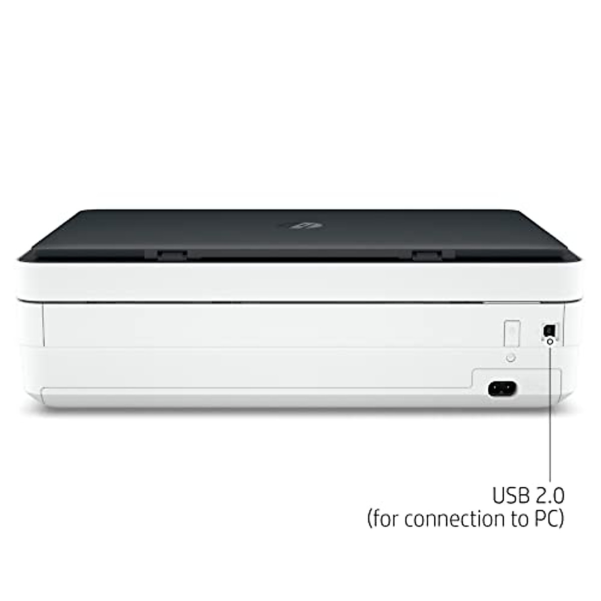 HP Envy 6075 Wireless All-in-One Color Inkjet Printerfor Home Office, White/Black - Print Scan Copy - 10 ppm, 4800 x 1200 dpi, Auto 2-Sided Printing, Borderless Printing