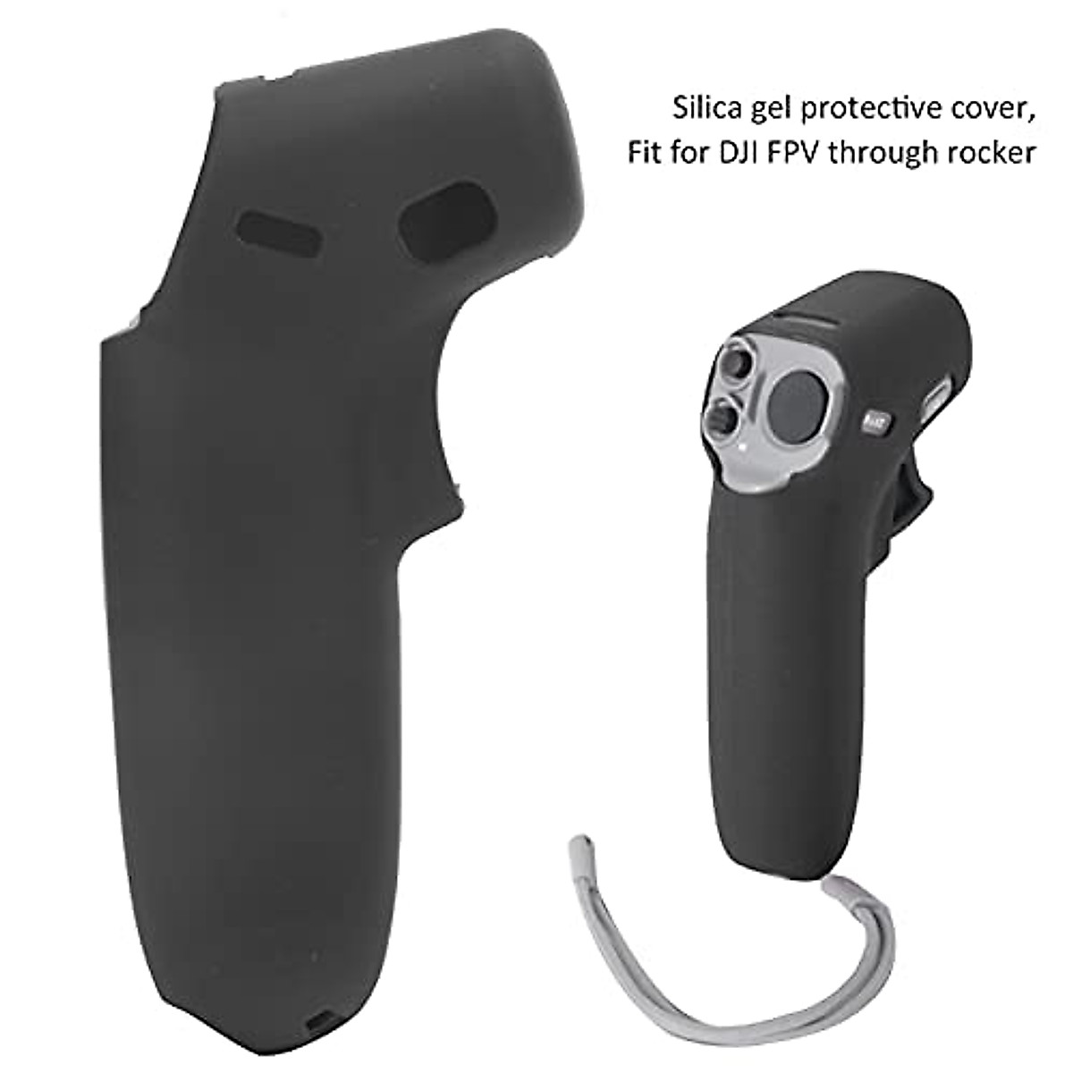 Shanrya Protective Sleeve for FPV, for FPV Joystick for FPV for FPV Gel Protective Sleeve Accessories(Black)