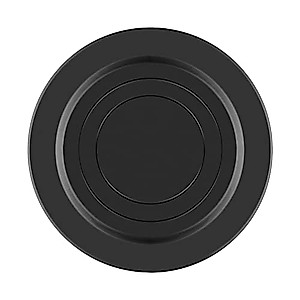 TACOMEGE Phone Grip Magnetic Base for iPhone 12 13 14 Series, Compatible with MagSafe Cases, Removable Socket Grip Base for PopSocket Collapsible Stand (BK)