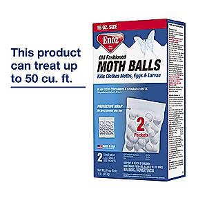 Enoz Old Fashioned Moth Balls, 16 Ounce