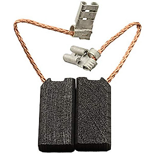 Buildalot Specialty Carbon Brushes 0751_Baier_BDN454 for Baier Brickwork slot miller BDN454 - With Cable and Connector