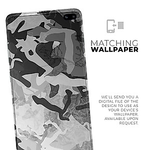DesignSkinz Desert Snow Camouflage V2 Protective Vinyl Decal Wrap Skin Cover Compatible with The Samsung Galaxy S20 (Screen Trim & Back Glass Skin)