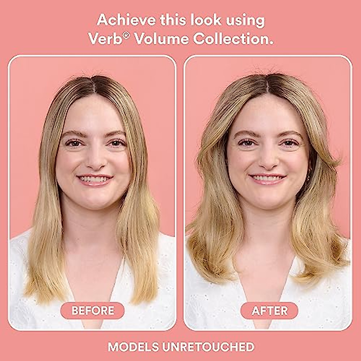 Verb Volume Shampoo & Conditioner Duo - Full Body, Color Safe & Cleanse Hydrating Shampoo + Weightless Lift & Soften Volumizing Conditioner - Vegan & Sulfate Free, 32 fl oz