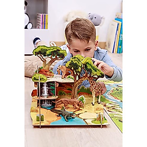 Papo -hand-painted - figurine -Wild animal kingdom - Gorilla -50034 -Collectible - for Children - Suitable for Boys and Girls- from 3 years old