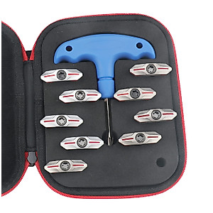 DAZUZ 9pcs Golf Weights&Wrench Compatible with Ping G410 SFT Plus Driver 4,6,8,10,12,14,16,18,20g
