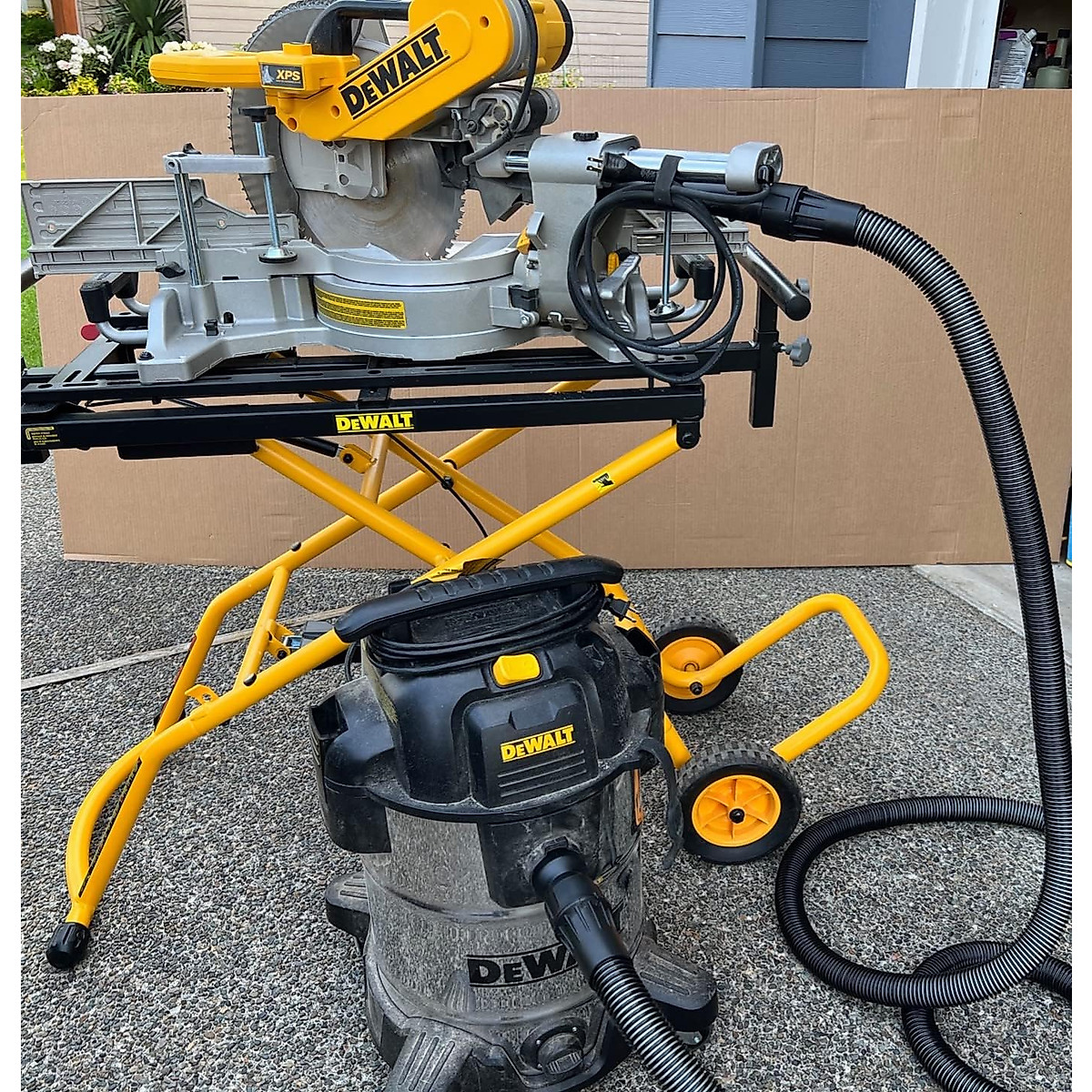 MAICON DWV9000 Universal Connector, Dust Collection Adapter, Quick Connect Hose Attachment for DeWalt Dust Extractors and Vacuums