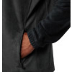 Columbia Men's Steens Mountain 2.0 Full Zip Fleece Jacket, Black/Grill, Medium