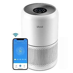 LEVOIT Air Purifiers for Home Bedroom, Smart WiFi, Auto Mode, Covers Up to 1095 Ft² & OasisMist 1000S (10L) Smart Humidifier for Home Large Room Bedroom, Last 100 Hours